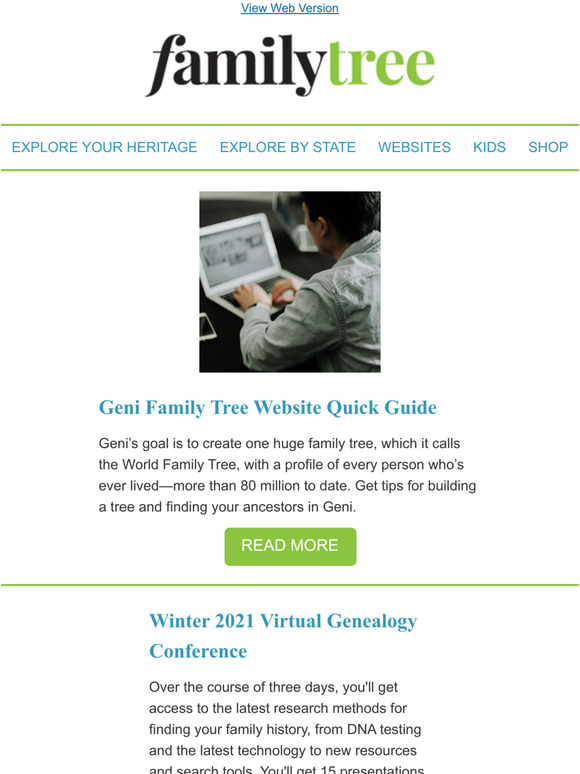 Family Tree Magazine: A Quick Guide to the Geni Family Tree Website ...