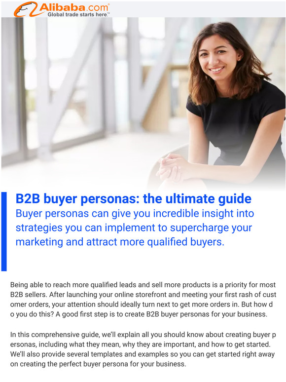 Alibaba: The ultimate guide of B2B buyer personas | Milled