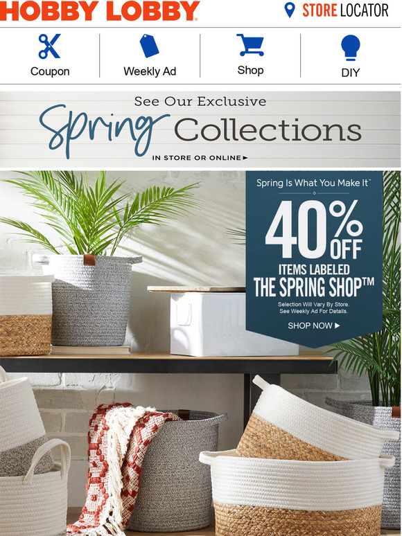 Hobby Lobby: Storage that fits your style | Milled