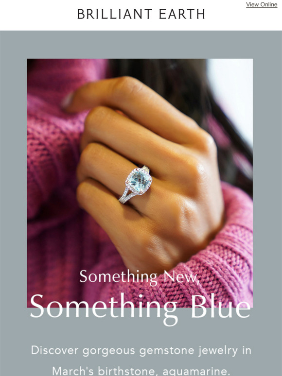 Brilliant Earth: March's beautiful blue birthstone | Milled