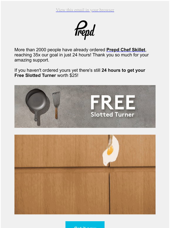 Prepd: Wow...! Chef Skillet is already 35X funded 🤯 | Milled
