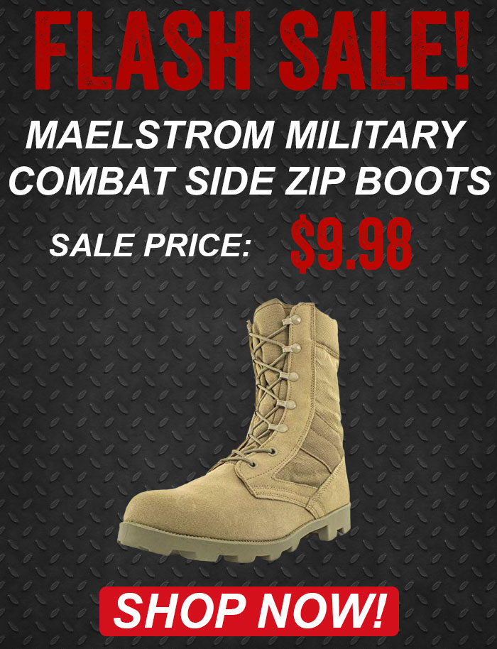 Botach Tactical: LAST CHANCE! Maelstrom Military Combat Side Zip Boots ...
