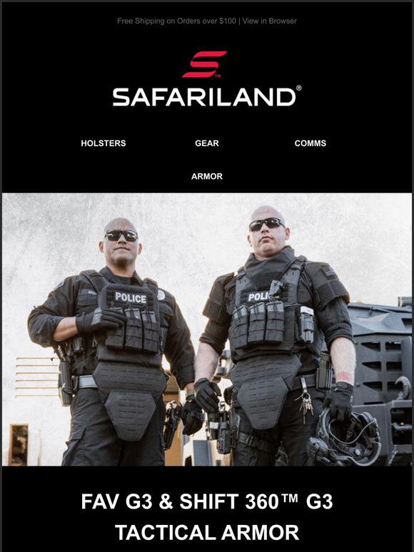 Safariland: Safariland Reveals Upgraded Tactical Armor! | Milled