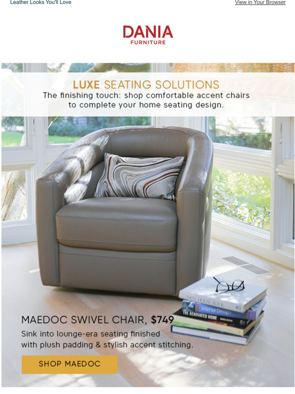 Dania Furniture: Recliners & Swivel Chairs WE LOVE 🥰 | Milled