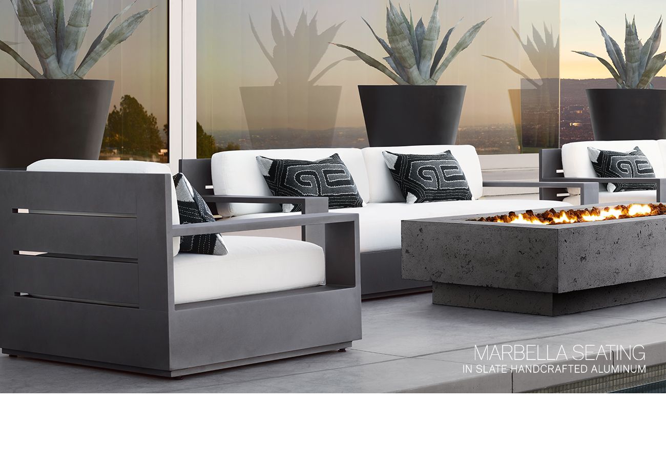Restoration Hardware: Modern & Modular. The Marbella Outdoor Collection ...
