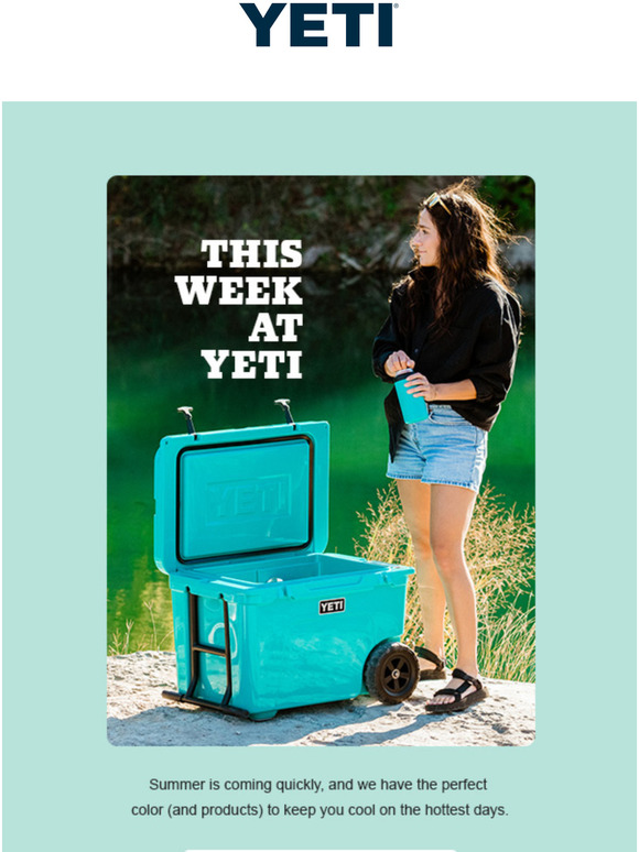 YETI: The Aquifer Blue Collection is Here | Milled
