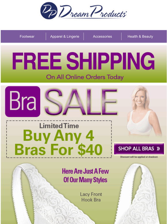 Dream Products: Our Best Price On Your Favorite Bras | Milled