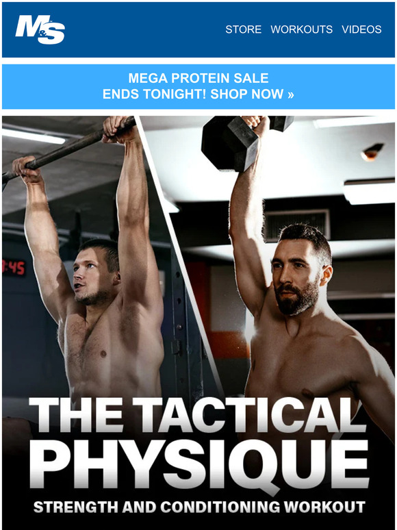 Muscle & Strength: The Tactical Physique Strength Workout | Milled