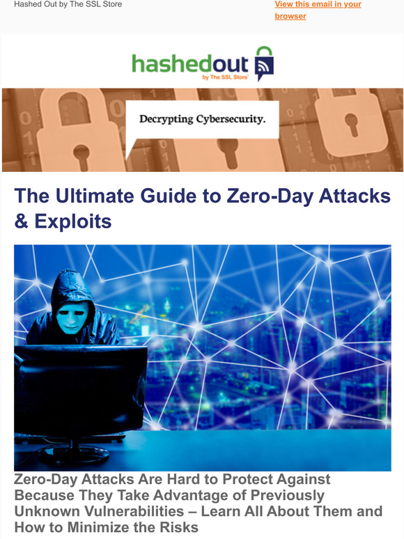 The SSL Store: The Ultimate Guide to Zero-Day Attacks & Exploits 03/01 ...