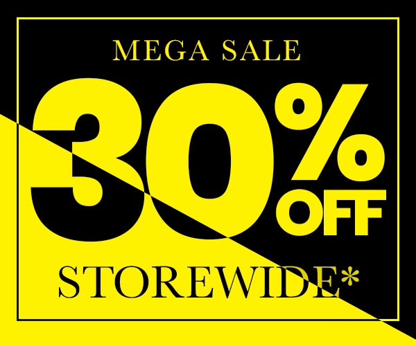 Creative: 30% Off Storewide Mega Sale - Shop now! | Milled