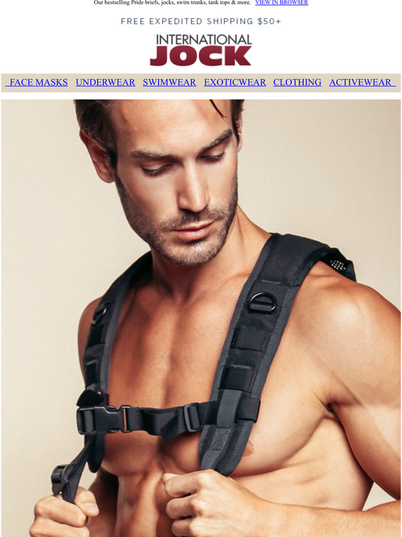 International Jock: Fearless / Proud / Male: Rick Majors Swimwear | Milled