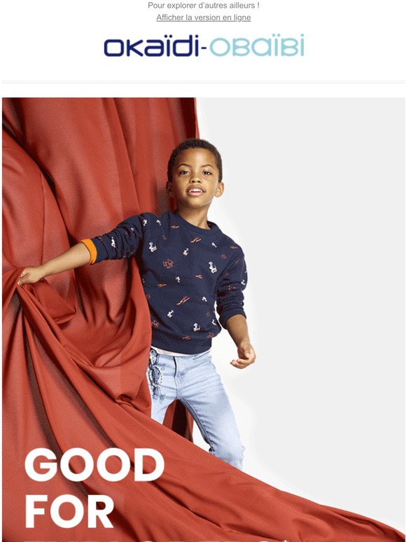 Okaïdi: Une nouvelle collection qui invite dcouvrir le monde... | Milled