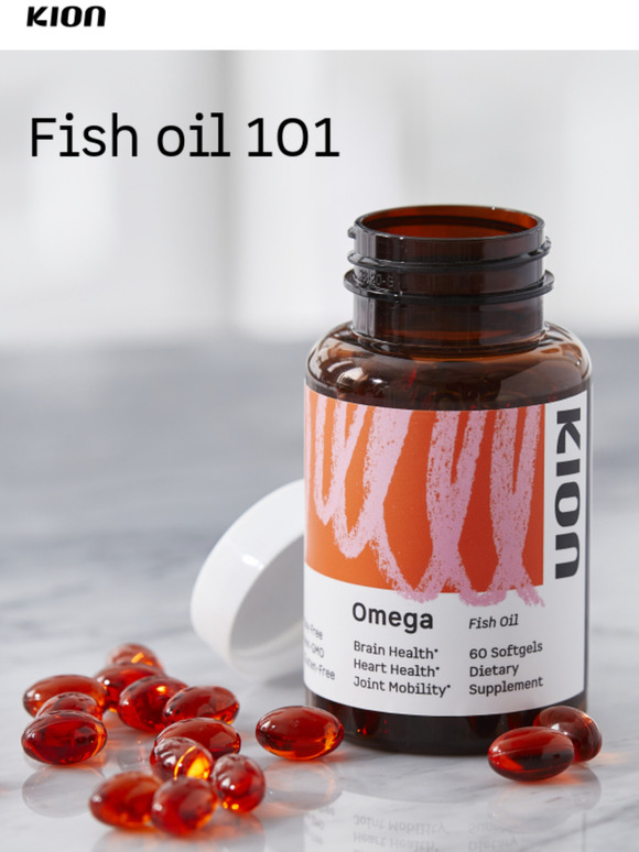 Kion: The nearly endless health benefits of fish oil | Milled