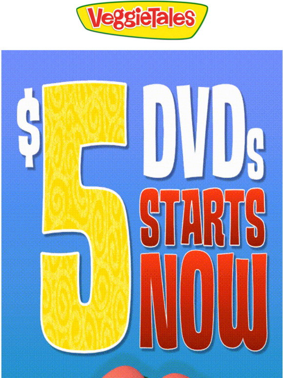 VeggieTales: What?? $5 DVDs?!?! | Milled