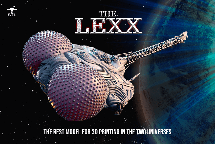 Gambody: 3D Printing Lexx Ship for Sci-fi Classics Fans | Milled