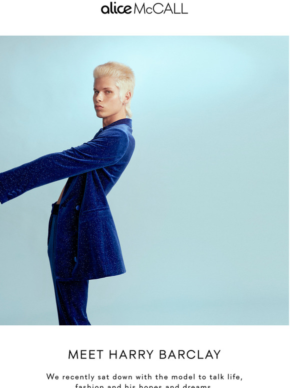 alice McCALL: alice McCALL X HARRY BARCLAY | Milled