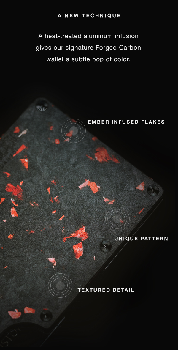The Ridge: NEW: The Forged Ember Wallet | Milled
