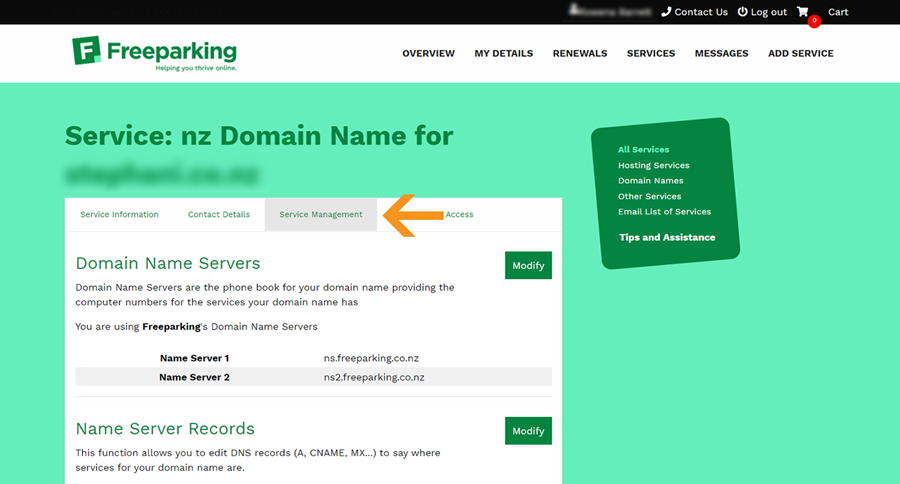 Freeparking: How to setup free email forwarding | Milled