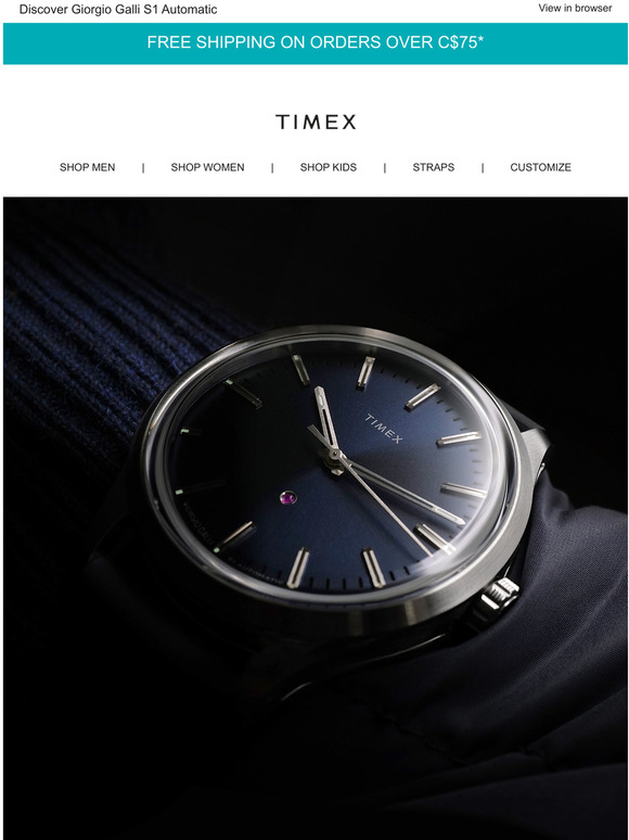 Timex: Its back...with a new color! | Milled