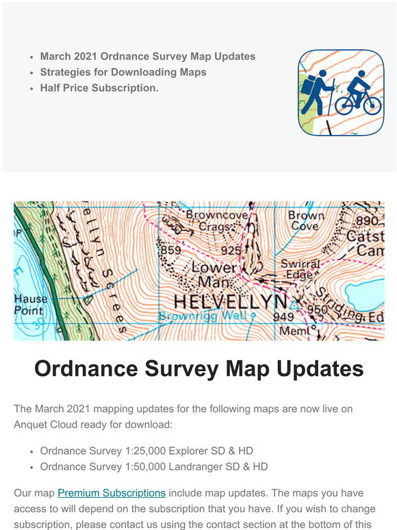 Anquet Maps: March 2021 Ordnance Survey Map Updates | Milled