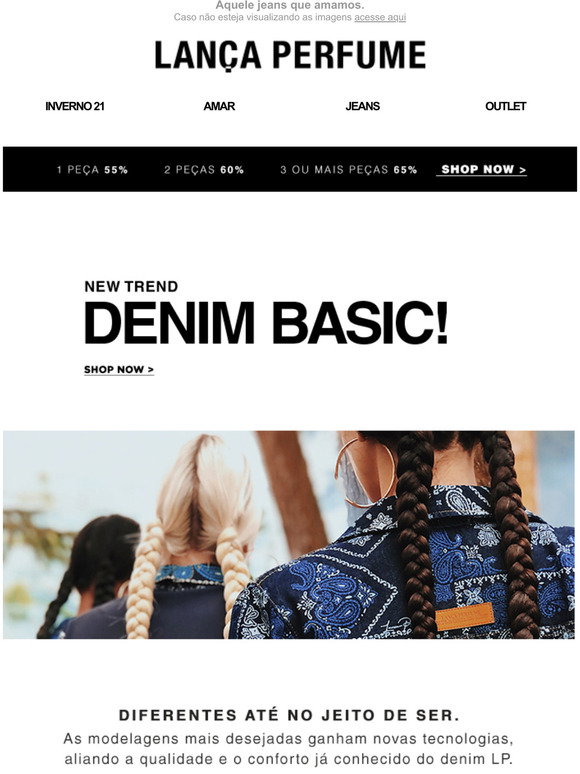 Lança Perfume: O denim com DNA Lana Perfume | Milled