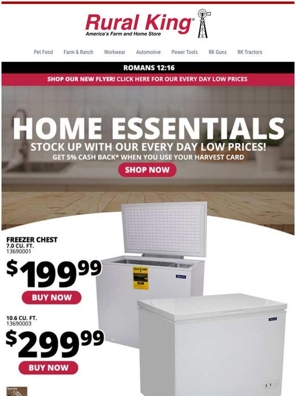 Rural King: UNBEATABLE Prices on Home Essentials! | Milled