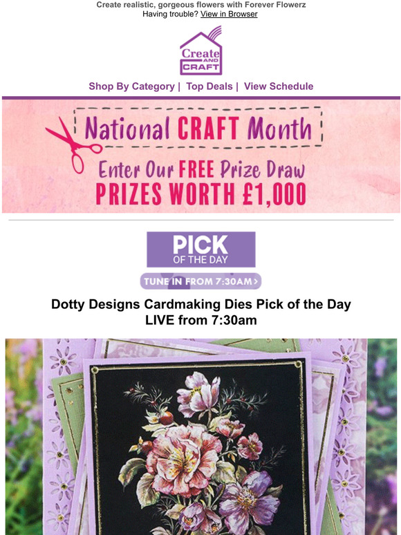 createandcraft.tv: A brand new Dotty Designs Cardmaking Pick of the Day ...