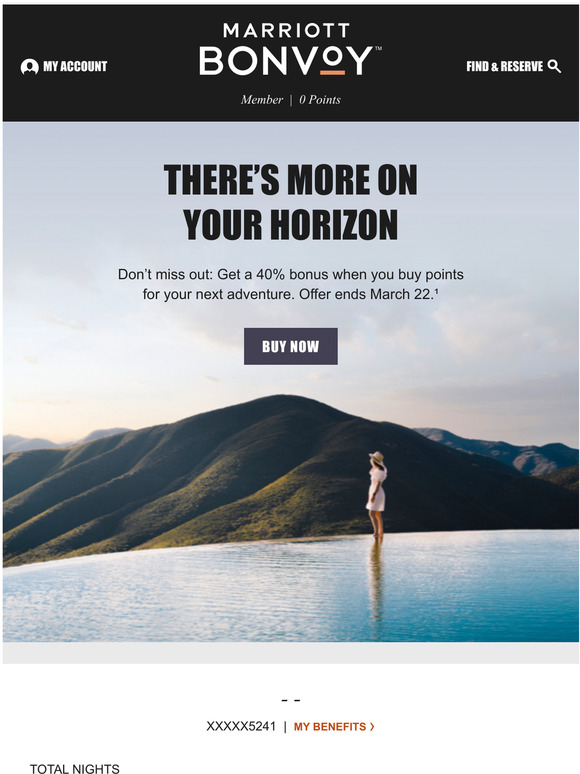 Marriott International - UK & Ireland: Your Marriott Bonvoy Account ...