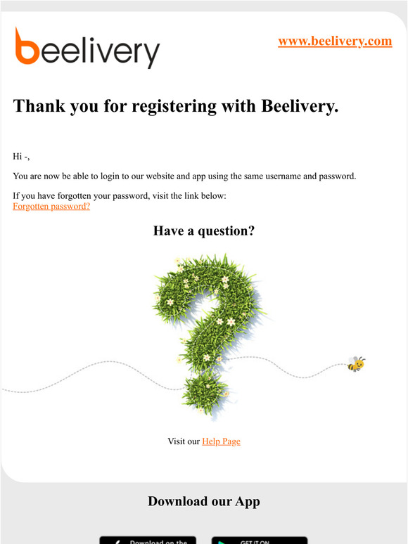 Beelivery: Welcome to Beelivery | Milled