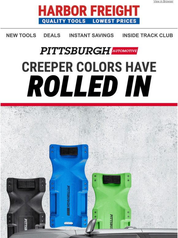 Harbor Freight: 4 Exciting Colors Now Available | Milled