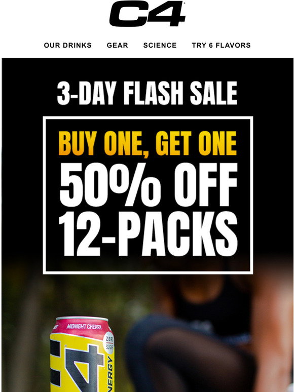 Cellucor: 3-Day Flash Sale BOGO50 on 12-Packs! | Milled