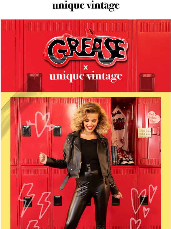 Unique Vintage: Grease x Unique Vintage | Milled