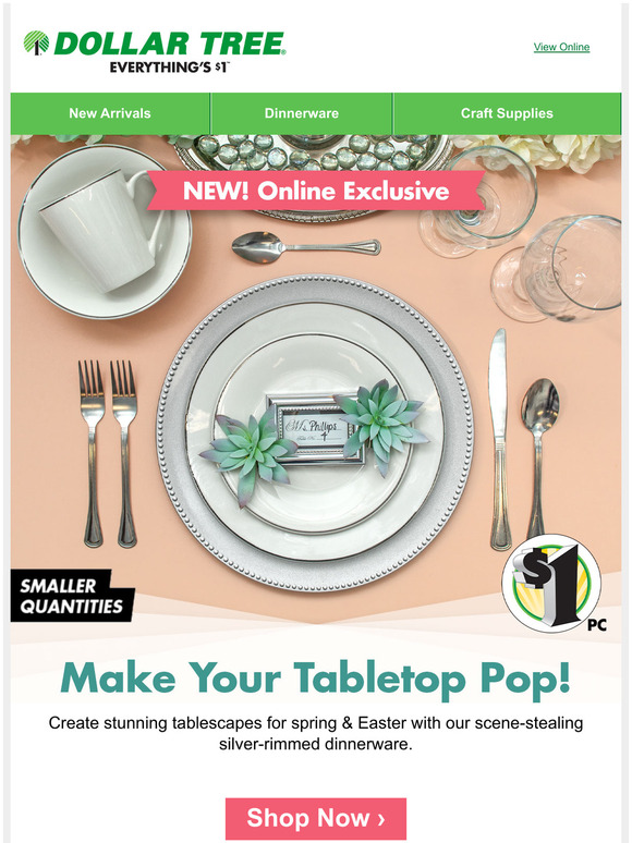 Dollar Tree: Our NEW Dinnerware Collection is Here... | Milled