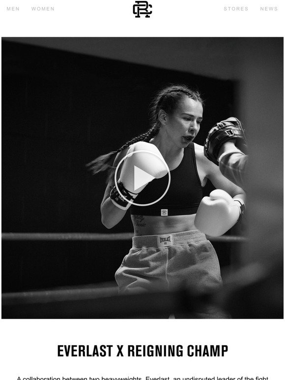 Reigning Champ: Everlast x Reigning Champ | Milled
