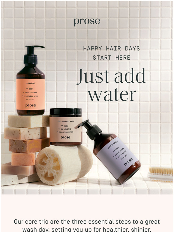 Prose: 3 steps to the perfect wash day | Milled