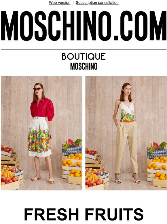 Moschino: Discover the new arrivals from Boutique Moschino SS2021 ...