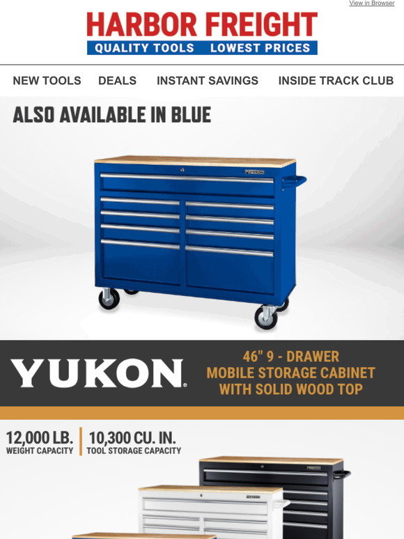 Harbor Freight: NEW COLOR ADDED - Now Available in RED | Milled