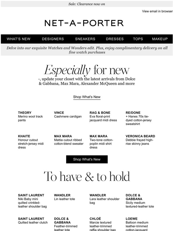 Net-A-Porter: A whole new outfit starts here | Milled