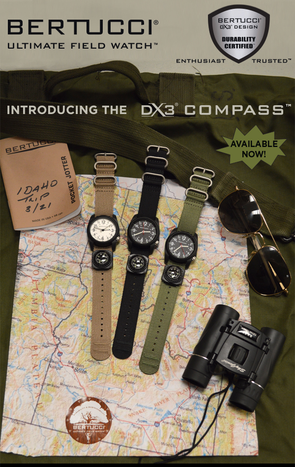 Bertucci: Introducing The DX3 Compass Available Now! | Milled