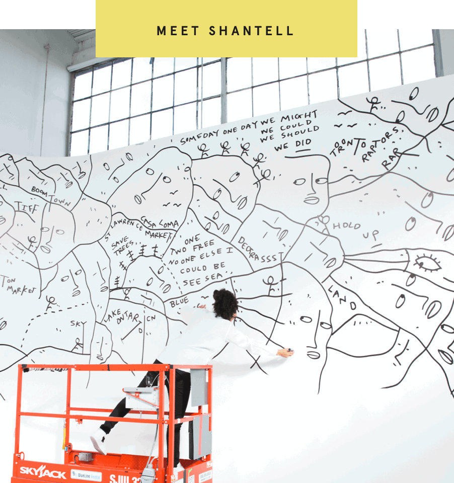 Framebridge: Meet the Artist: Shantell Martin | Milled