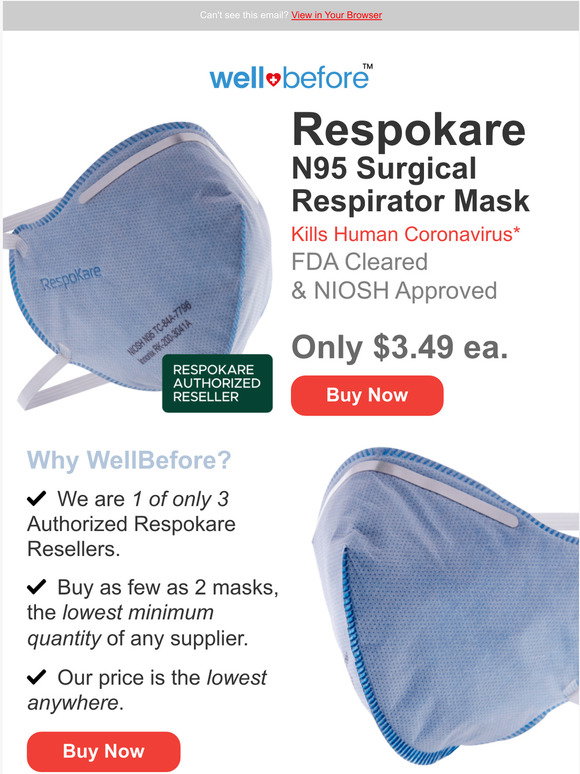 WellBefore: Respokare Masks Are Now Available For Less! | Milled