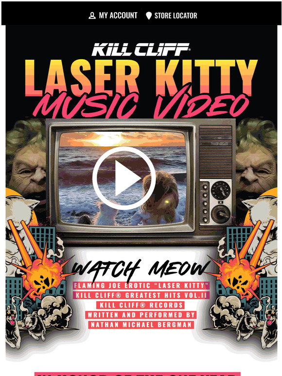 Kill Cliff: Tiger King, Laser Kitty and FLASH SALES | Milled