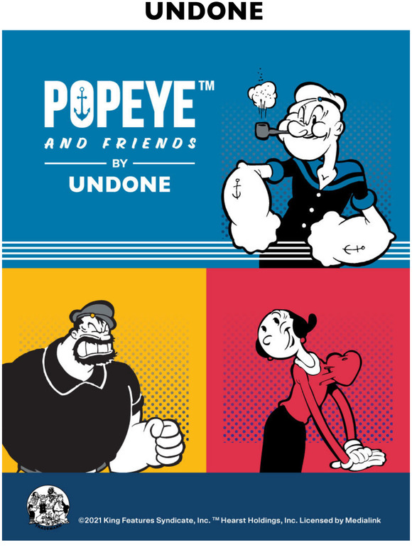 UNDONE Watches: Ahoy! Our New POPEYE & FRIENDS Collection Has Arrived ...
