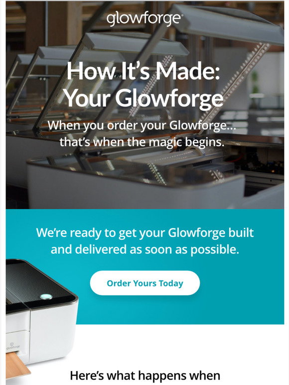 Glowforge: Behind the Scenes: Making a Glowforge | Milled