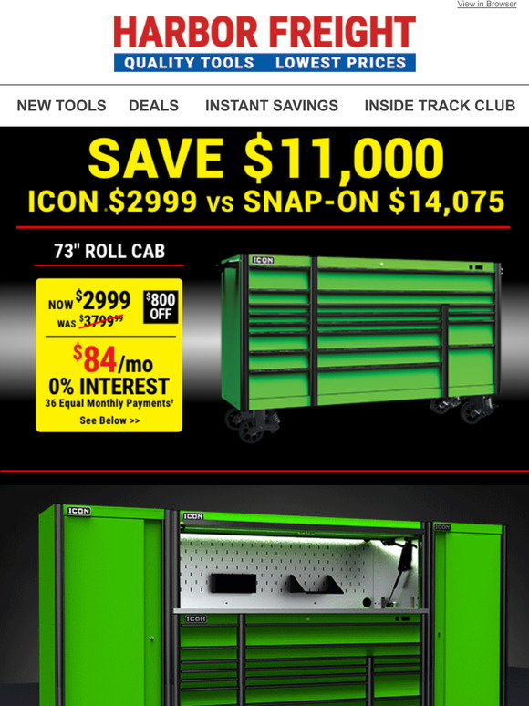 Harbor Freight: ICON beats SNAP-ON | Milled
