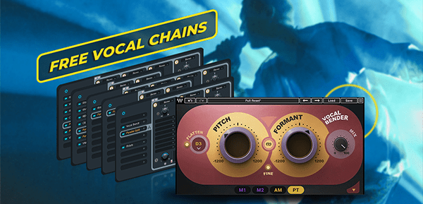 Waves Audio: FREE Vocal Mixing Chains: Vocal Bender+StudioRack Presets | Milled
