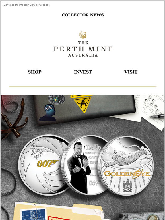 The Perth Mint: The Official James Bond Coin Series | Milled