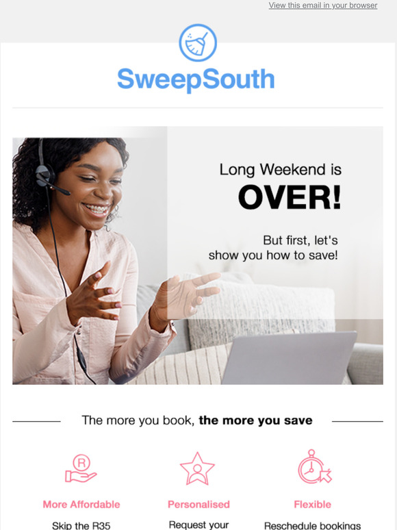SweepSouth: Here's our guide to getting back on track! | Milled