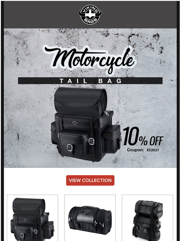 Viking Bags: Viking Bags Motorcycle Tail Bags - Get 10% Off | Milled
