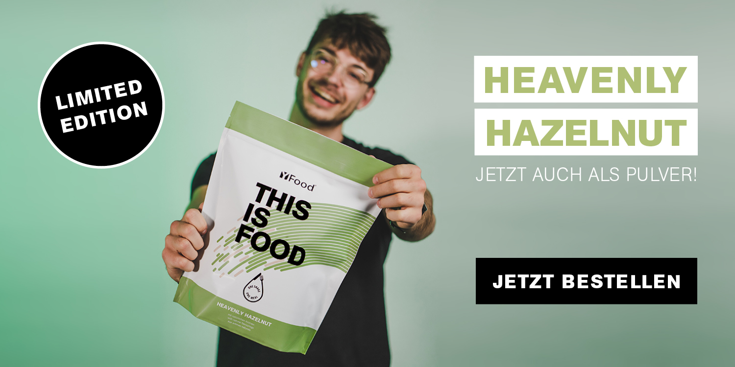 yfood: Hazelnut jetzt auch als Pulver! | Milled